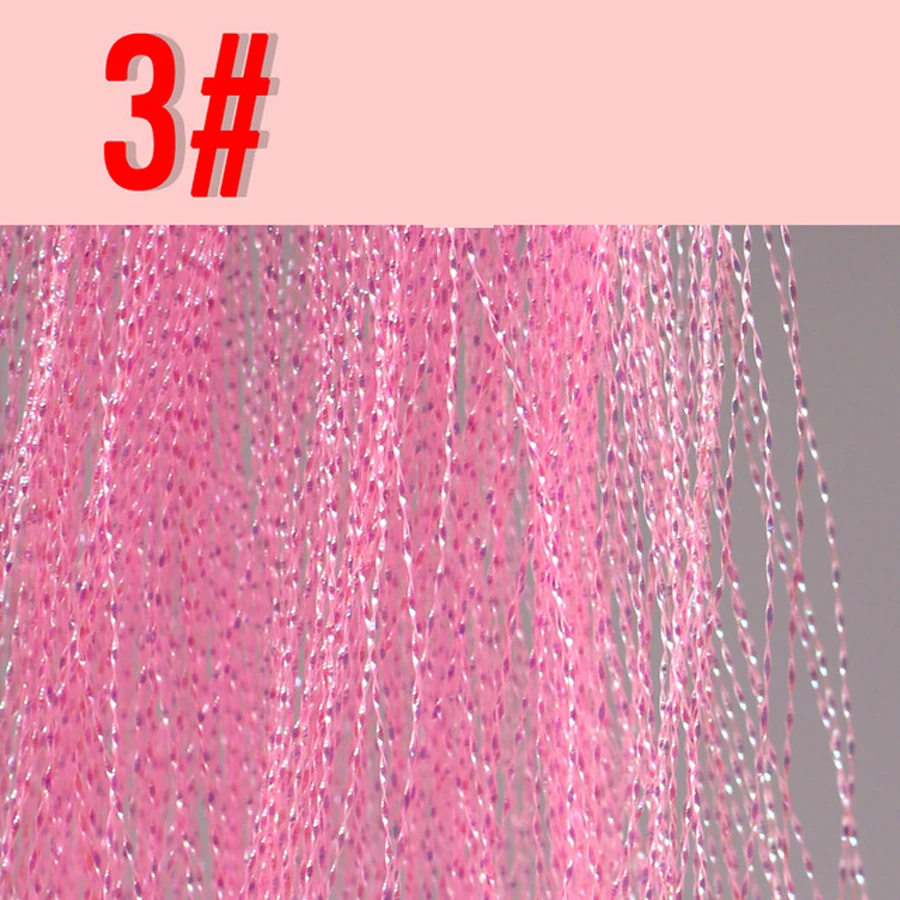 29 Colors Fly Tying Poly Flash - Krystal Flashabou for Streamers
