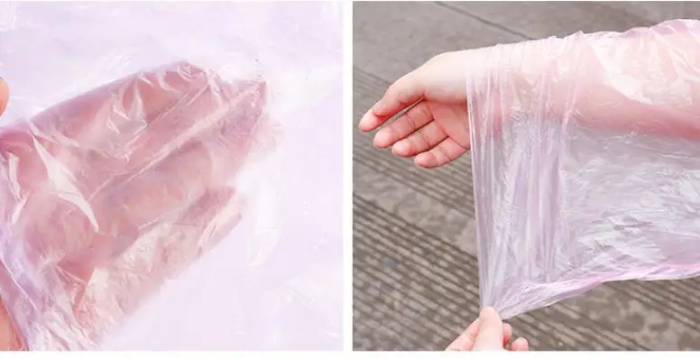 One-time Raincoat Fashion Hot Disposable Pe Raincoats Rainwear Travel ...