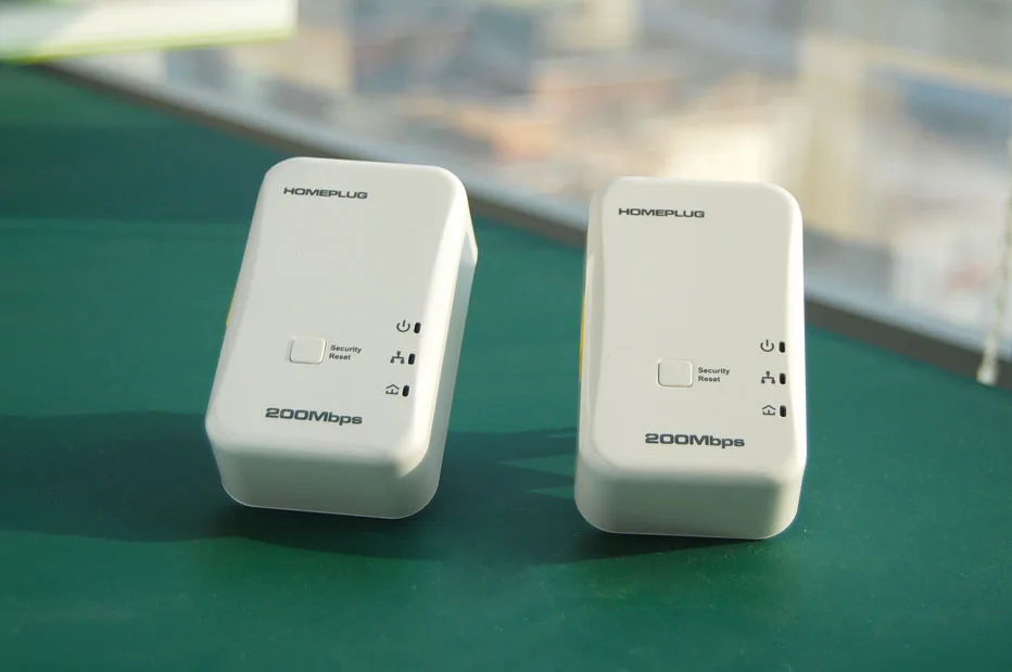 200mbps Plc Modem Homeplug Powerline Ethetnet Adapter/homeplug Wired ...