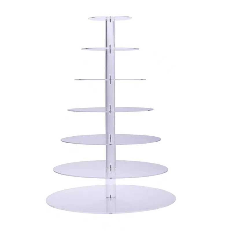 Hot Selling Customized Acrylic Large Cake Display Rack - Buy Broom ...