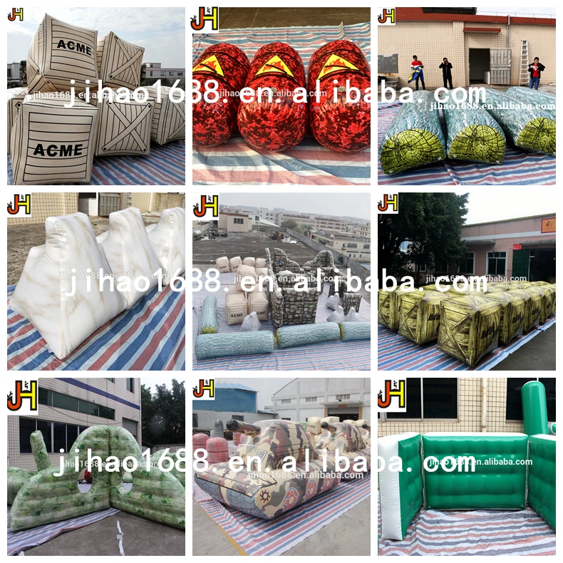 Large Inflatable Paintball Netting Arena Inflatable Paintball Field for ...