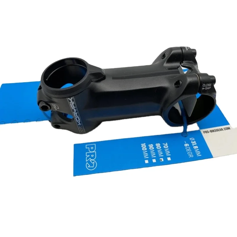 Shimano Pro Koryak Di2 Stem 0 Degrees +6/-6 Degrees 1-1/8 31.8mm 35/50 ...