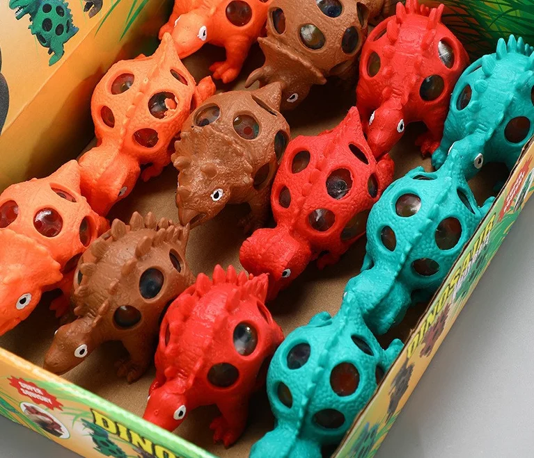 Hot Selling Fidget Toy Stress Balls Steamed Stuffed Dinosaur Squeeze ...