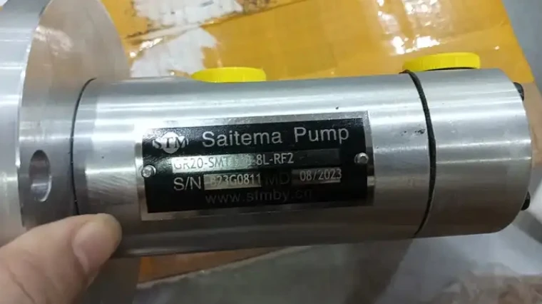 High Pressure Gear Pump GR32SMT16B75LRF2 - Original Settima Screw Pump
