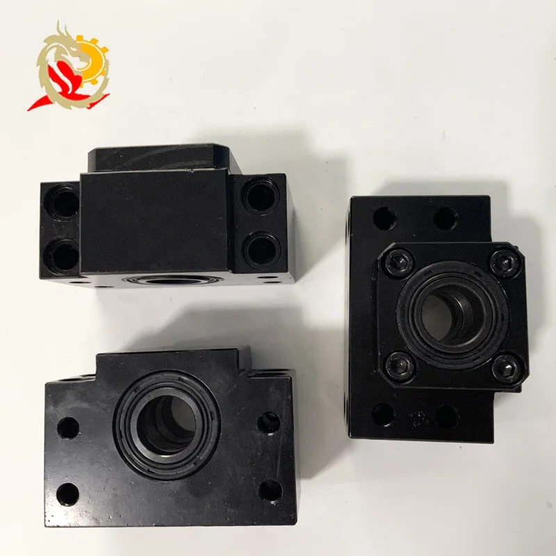 Lzc 2024 Ball Screw Fixed Support Side C7 Accuracy Bk20 Bk25 Bk30 Bk35 ...