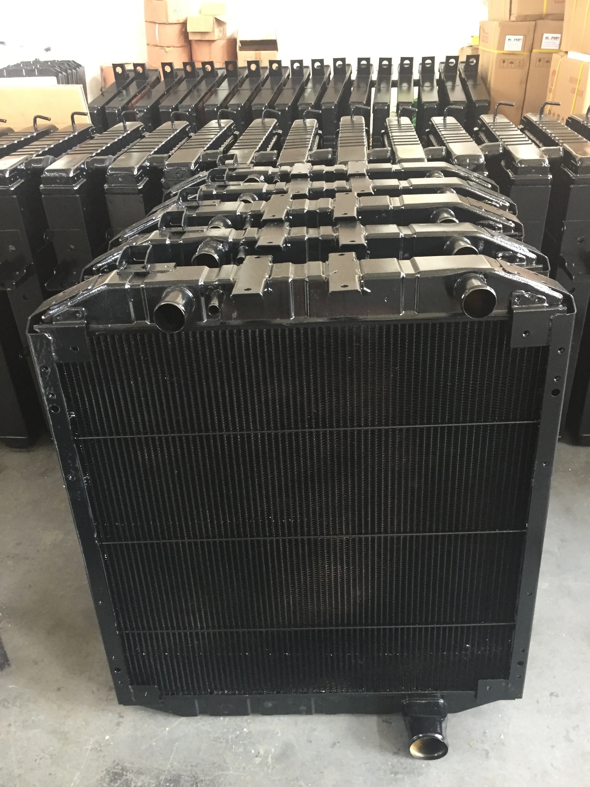 Truck Cooling System Copper Core Radiator For Maz 5432a5 5432a5-1301010 ...