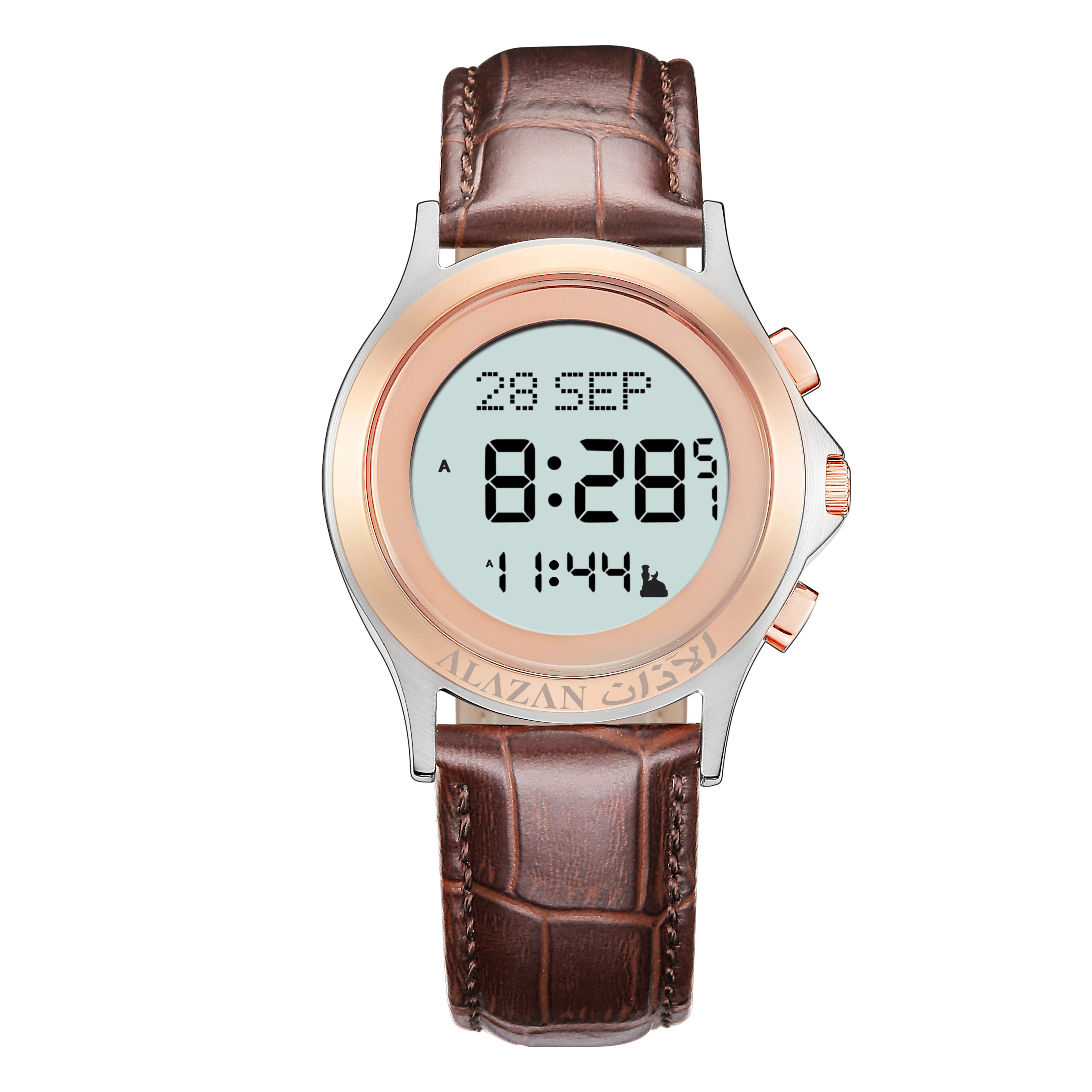 Alazan Muslim Pray Watch - Digital Fajr Alarm & Qibla Compass
