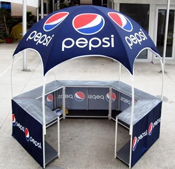 Outdoor Indoor Portable Hexagonal Dome Kiosks With Table For ...