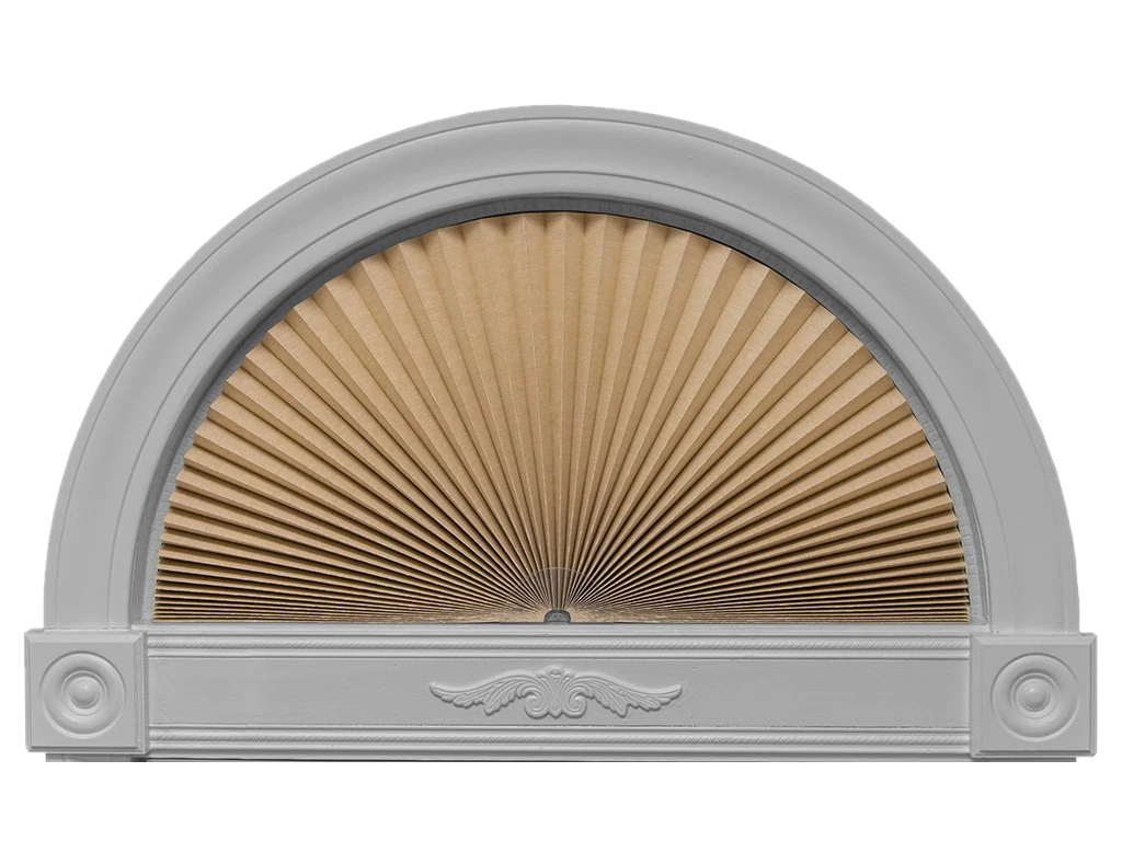 Arch Blinds Light Filtering Fabric Shades | Custom Trim to Size for ...