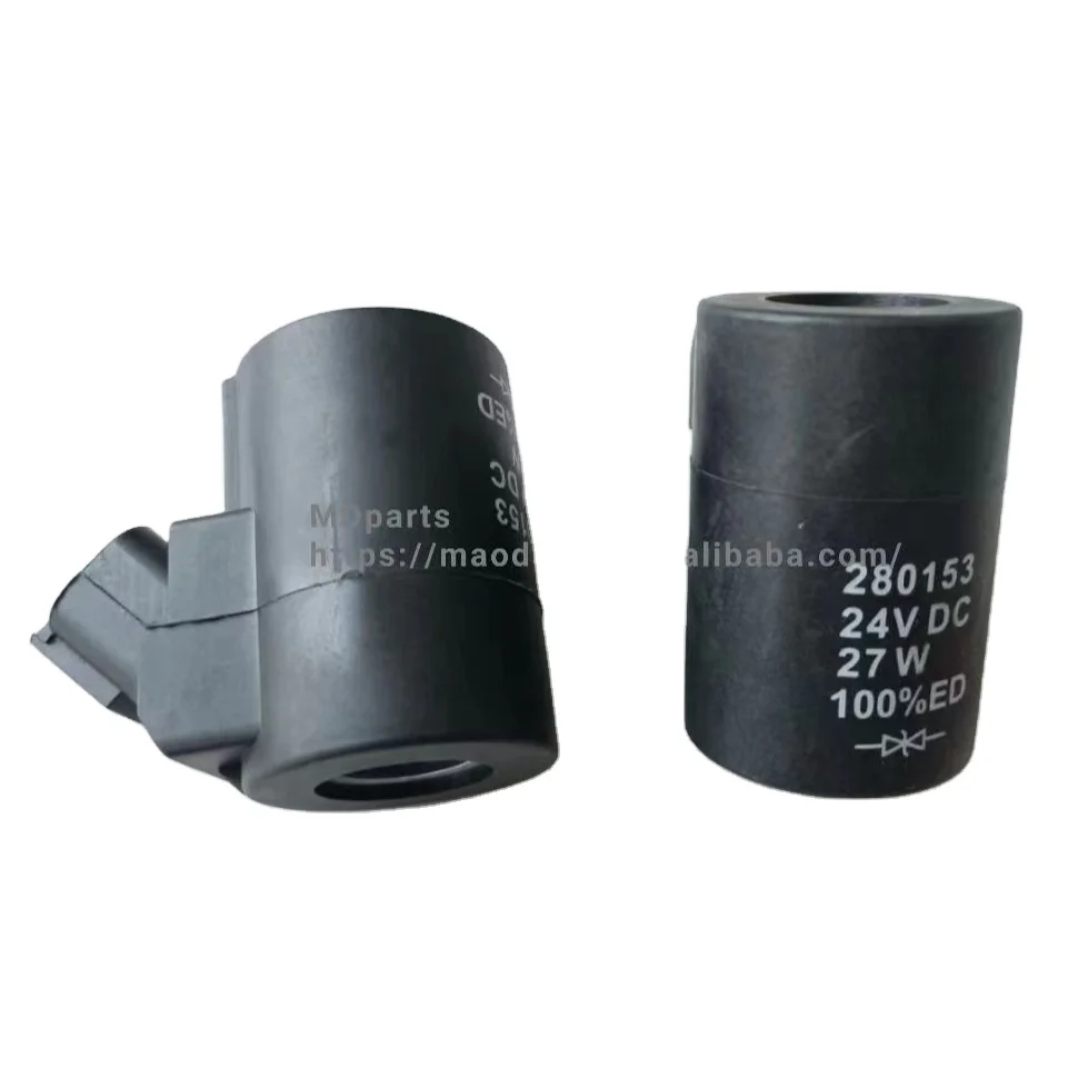 Voe14616523 Excavator Spare Parts Solenoid Valve Coil 280153 For Volvo ...