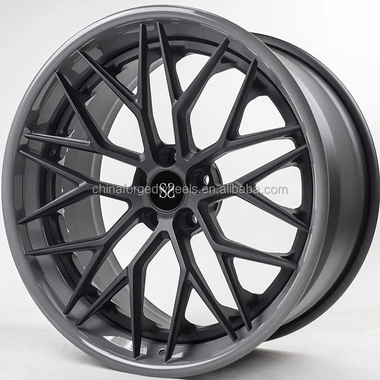 For Sl55 Staggered 19 20 And 21 Inch 3-pc Forged Alloy Rims 5 X 112 ...