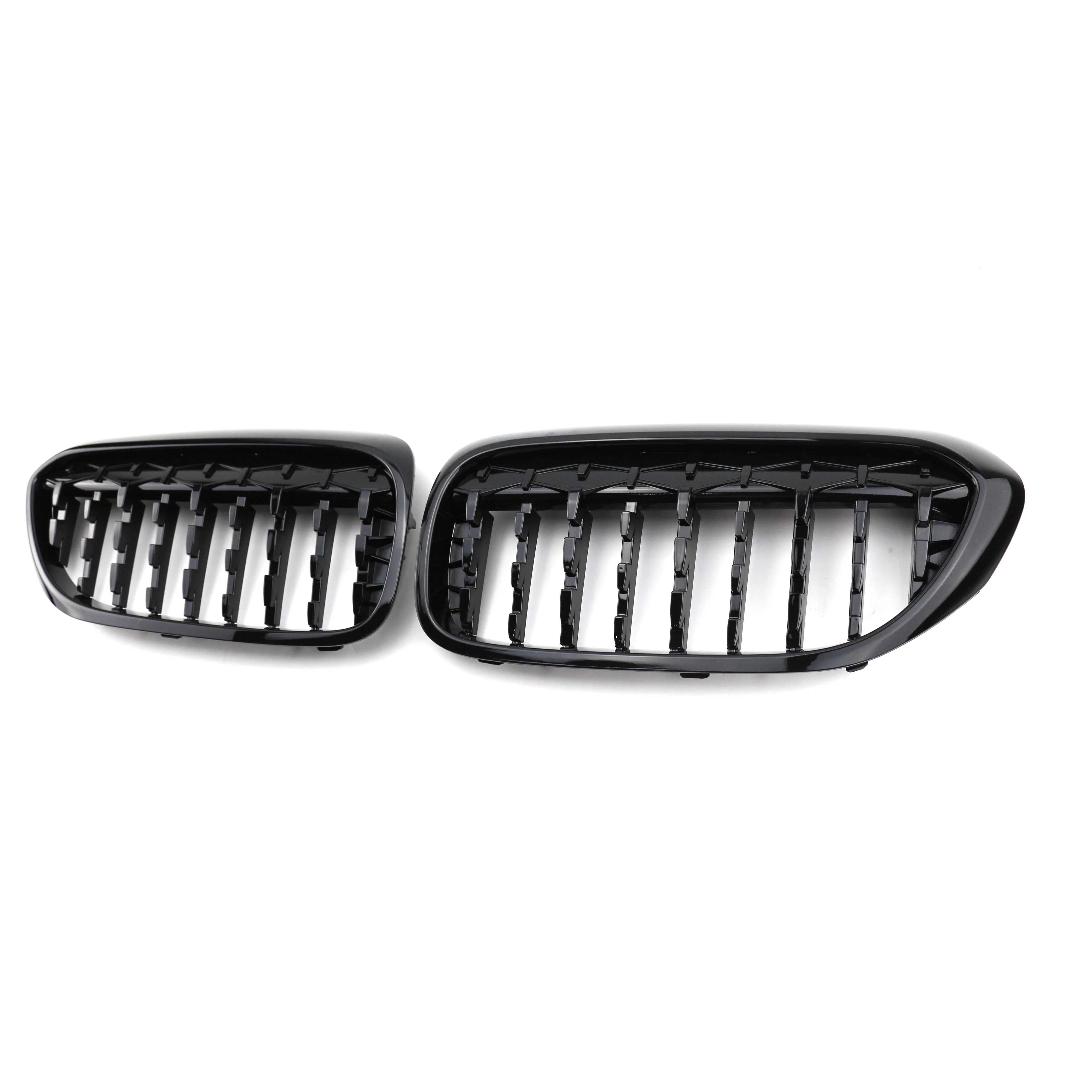 Car Body Kits Diamond Grille Front Bumper Grill Kidney Grille For Bmw 5 ...