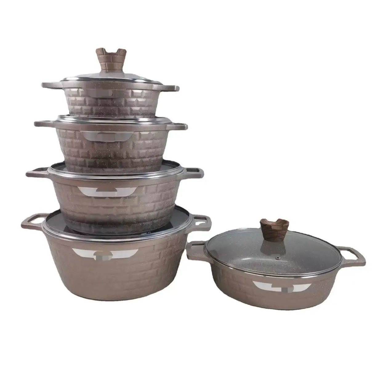 Commercial Brazier/braising Pot Heavy-duty Large Induction Saucepan ...