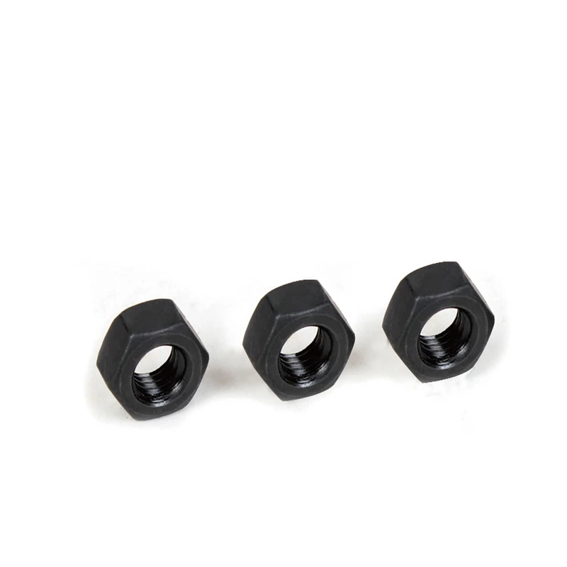 ASTM A563M High Tensile Carbon Steel Black Oxide Hex Nut