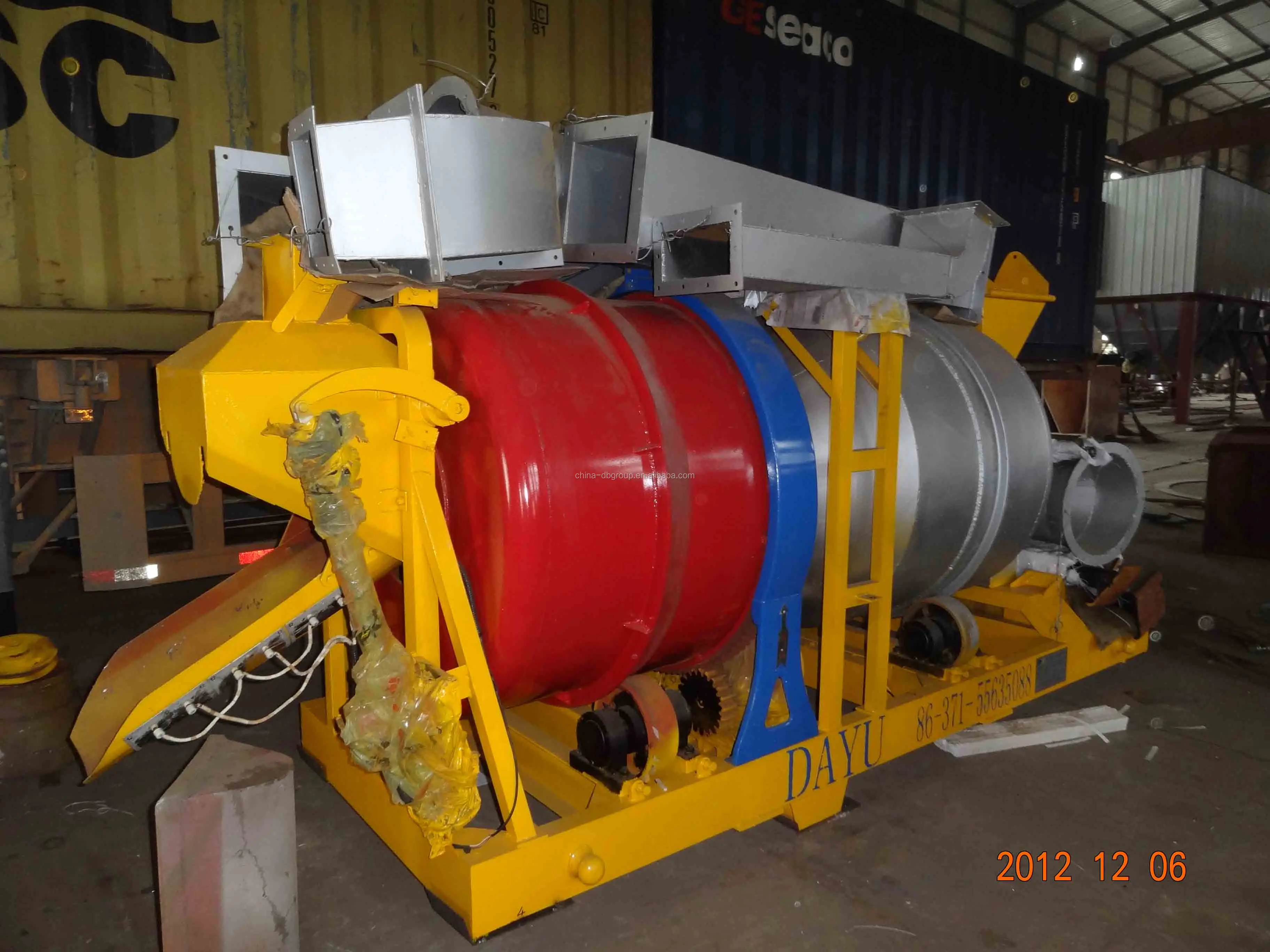 Mini Portable Cold Asphalt Mixer - 10t/h Asphalt Plant