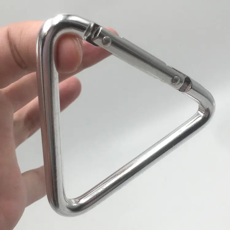 Promotional Custom Shaped Aluminum Triangle Carabiner - Buy Triangle ...
