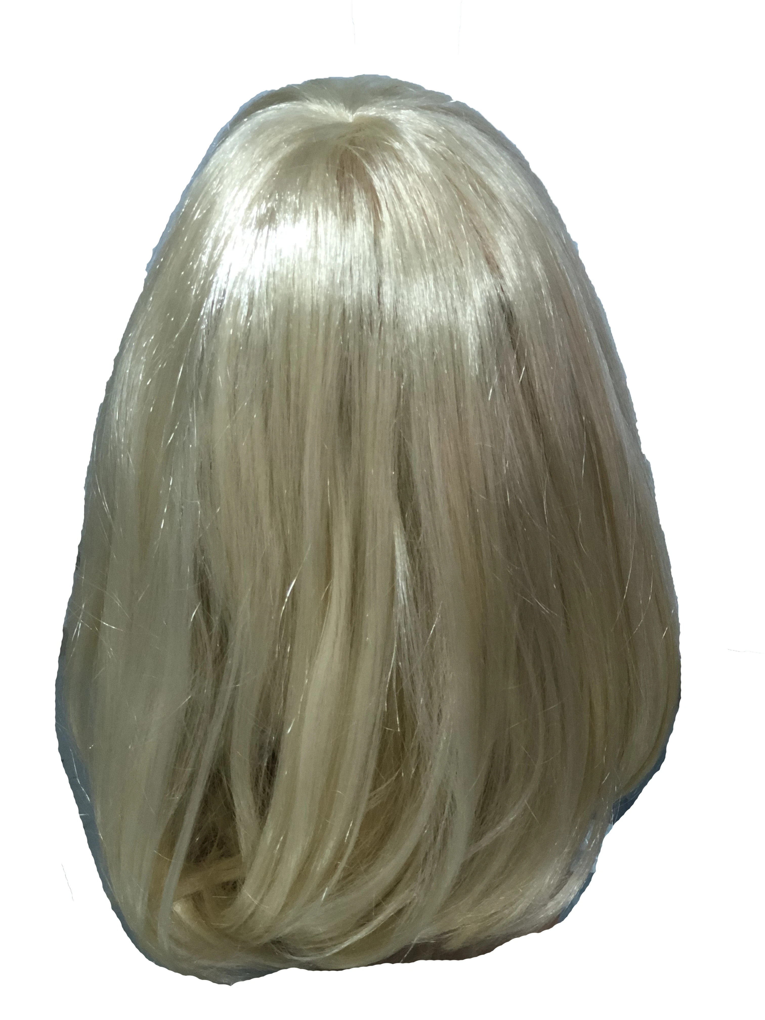 Party Mask Custom Design Latex Realistic Mask With Golden Hair - Buy ...