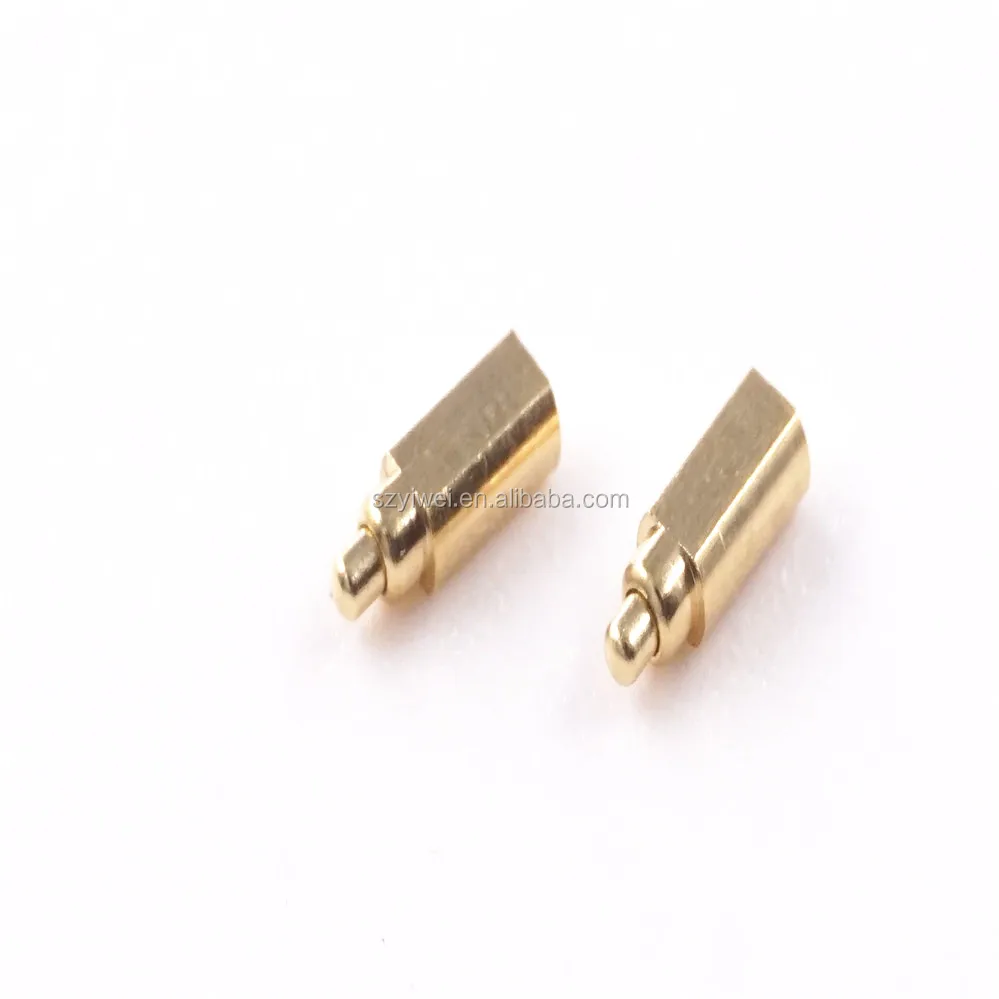 Spring Loaded Pogo Pin Connector 6.0 Mm Height Smd Pcb Right Angle ...