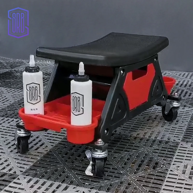 Auto Detailing Stool - Mobile Rolling Seat Creeper T-711A