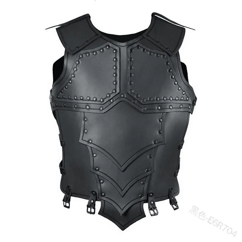 Medieval Knight Samurai Costume - Leather Chest Armor