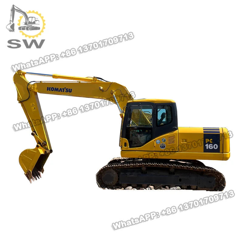 Used Komatsu Pc160-7 Crawler Excavator,Harga Excavator Komatsu Pc160 ...