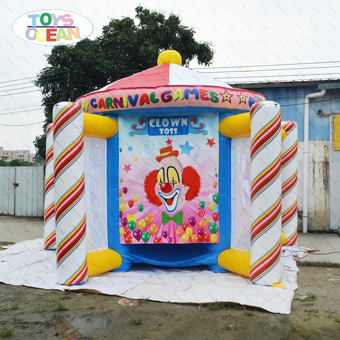 Outdoor Custom Interactive Inflatable Carnival Fun Games