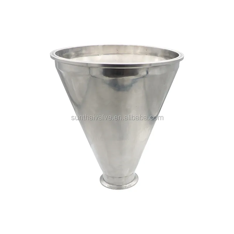 Customized Stainless Steel Funnel Sanitary Concentric Reducer Packing ...