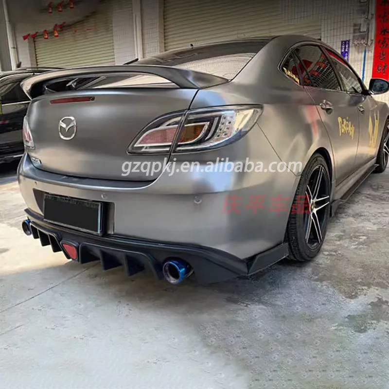 Mazda 6 GR Version Rear Bumper Lip - 2009-2015 Body Kit