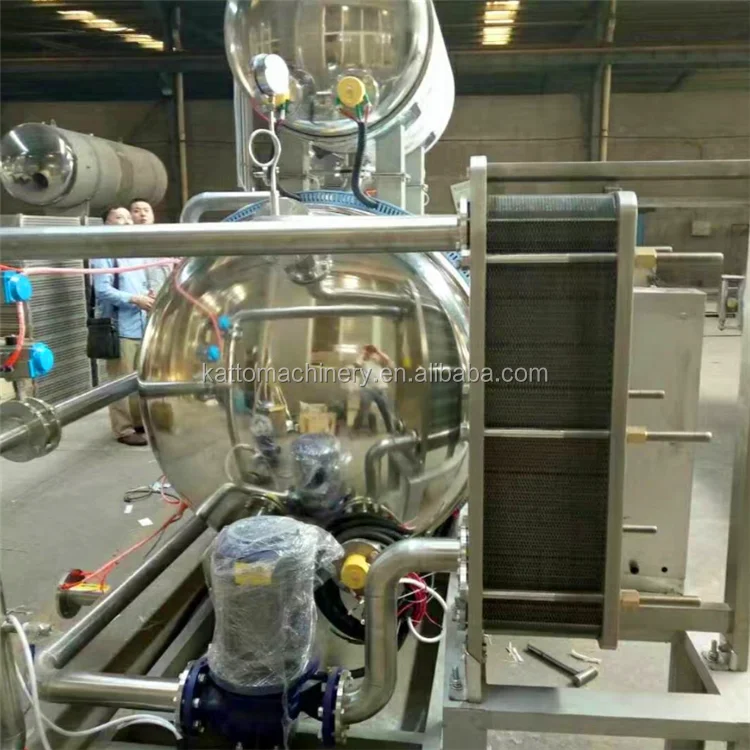 Commercial Cans Horizontal Retort / Horizontal Autoclave Steam ...