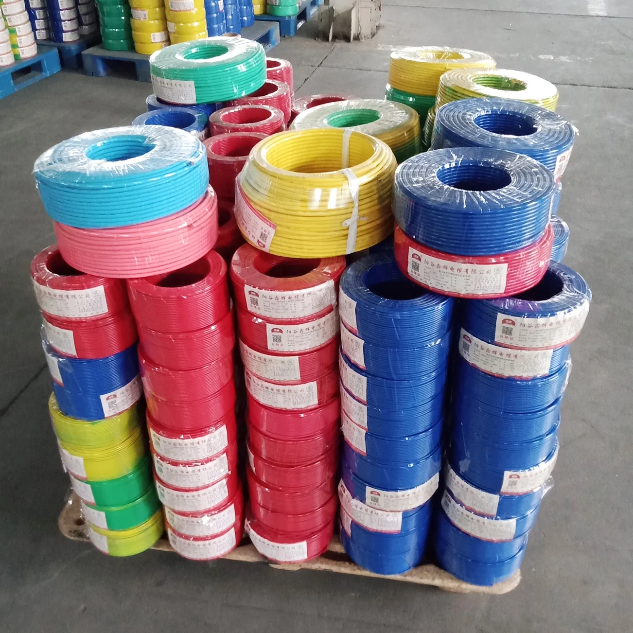 Halogen Free Copper Electrical Wire Or 1 5mm 2 5mm 4mm 6mm10mm H07v-u ...