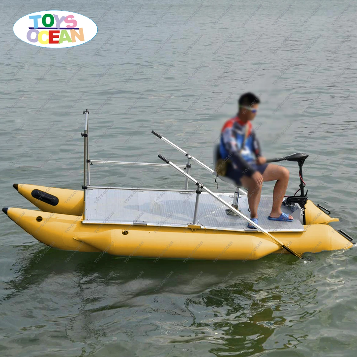 Newest Design Mini Inflatable Kayak Banana Floating Buoy