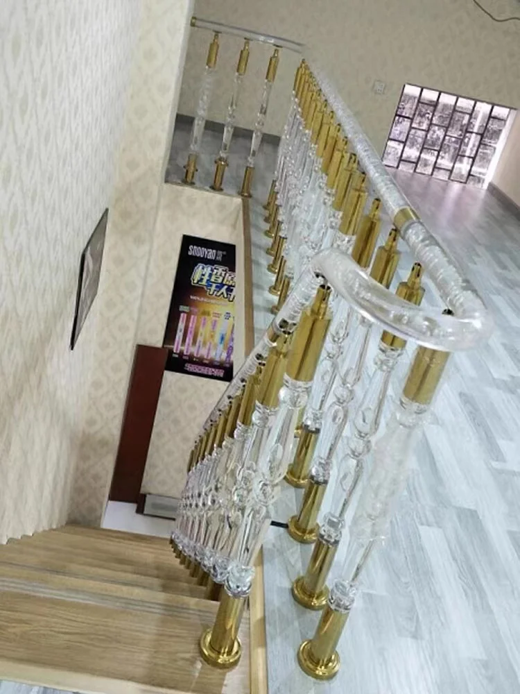 Acrylic Lighting Balustrade for Staircase - Modern & Durable