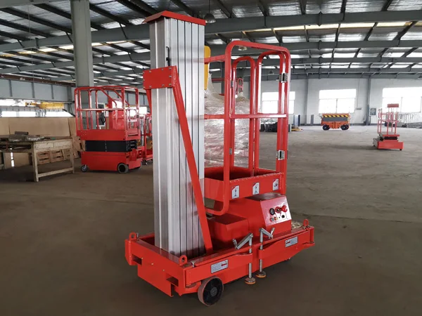 100kg Portable Battery Powered Electric Ladder Platform