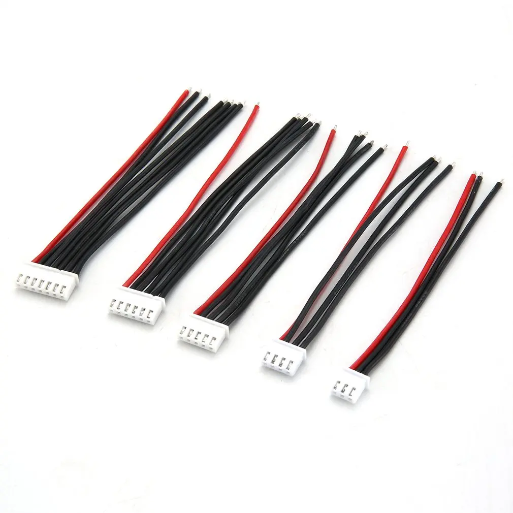 JST-XH 2.54mm Balance Cable 2-6S 150/200mm 22AWG Battery Connector Lead ...