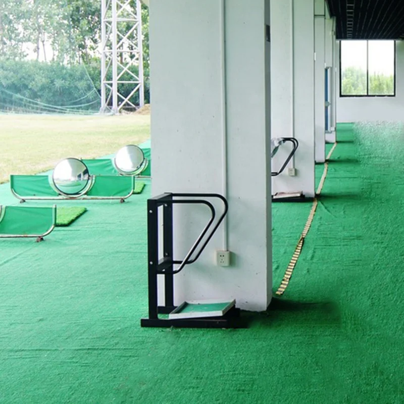 Single Golf Bag Stand - Efficient Storage for Driving Range