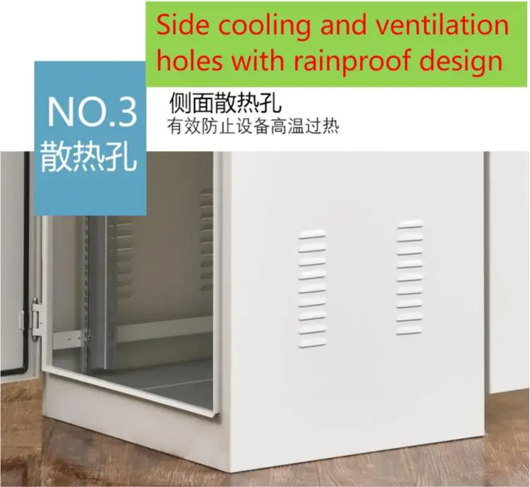 42U Outdoor Waterproof Server Rack - DDF Network Cabinet