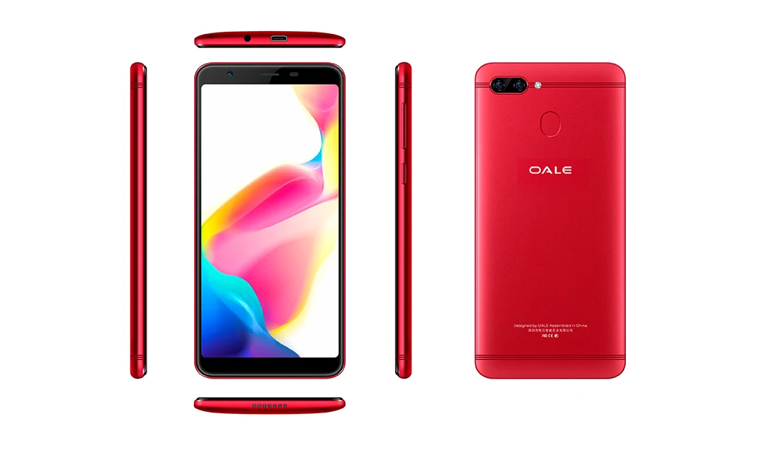 Hitech Factory Oale P1 Mobile Phone 5.5inch Android 8.1 Octa Core ...