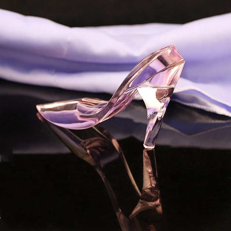 Handcrafted Crystal High Heel Shoe Trophy - Perfect Gift
