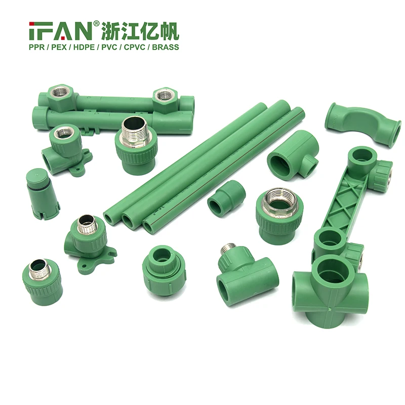 Bathroom Sanitary Pipe Fittings Ppr For Cold And Hot Water Ppr Pipe ...