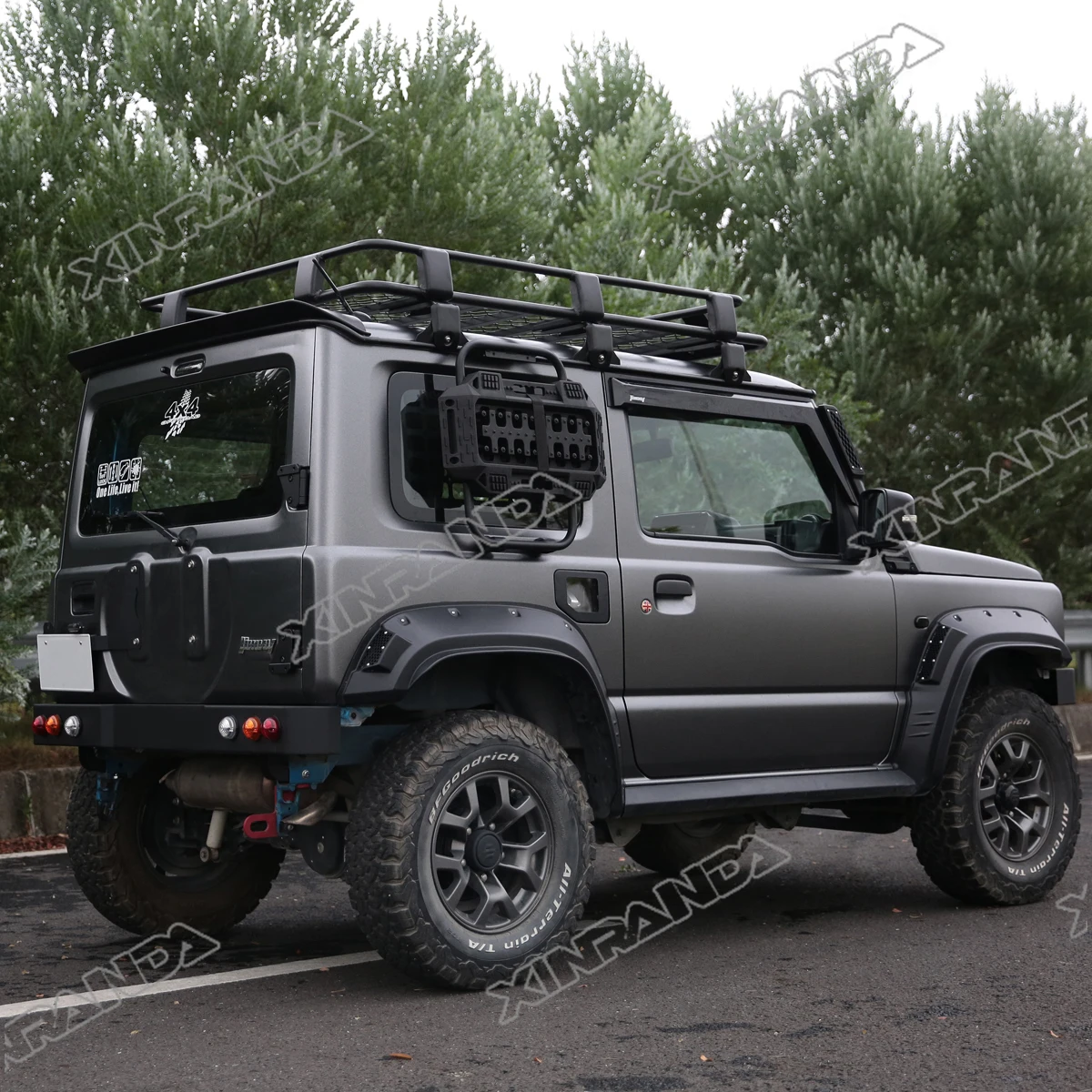 Jimny Accessories Roof Rack Little D Defender Luggage Roof Rack For ...