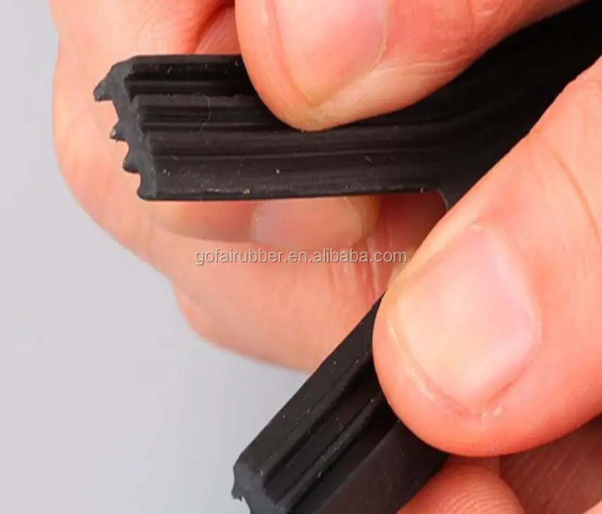 Epdm Silicone Rubber Rubber Edge Protection Strip Garage Door Bottom ...