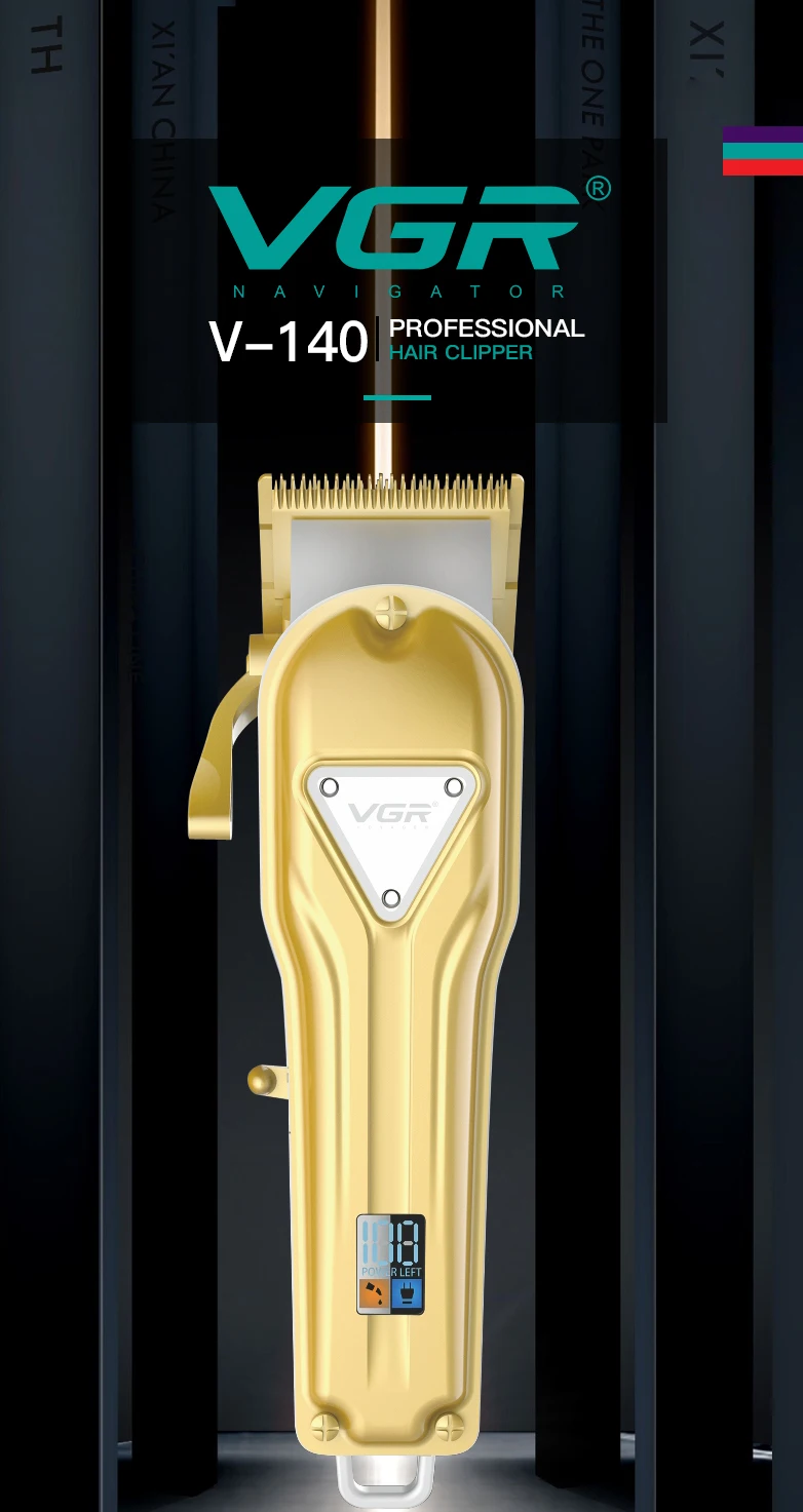 Vgr V-140 Hair Trimmer - Professional Cordless Clippers