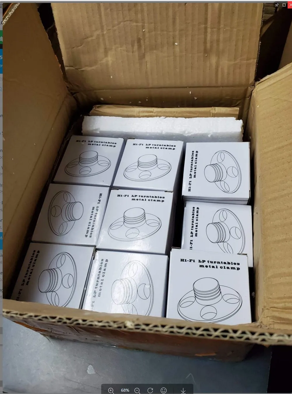 Record Lp Weight Stabilizer Turntable Clamp Lp Vinyl Level - Buy Lp ...