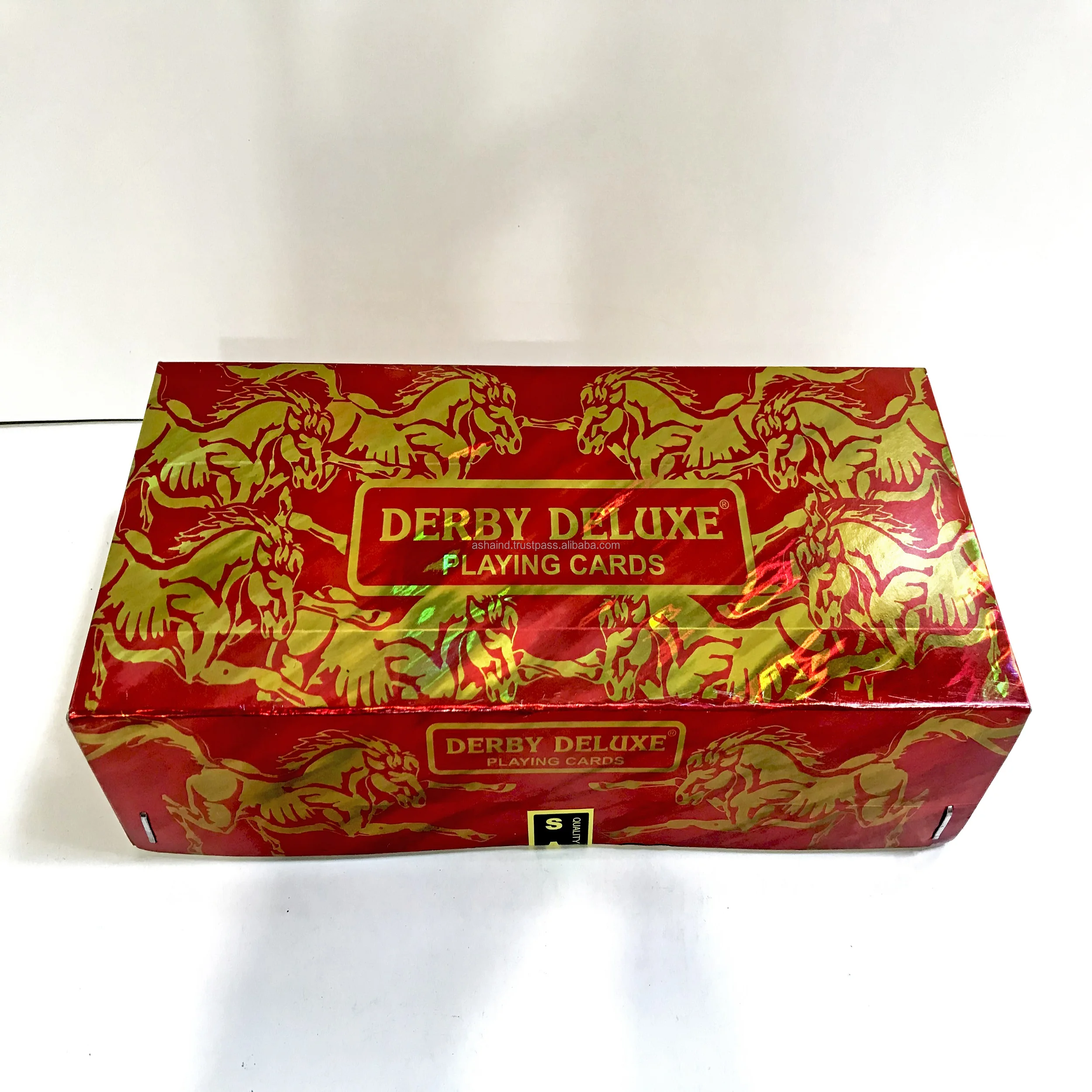Factory Wholesale High Quality Casino Derby Deluxe Paper Playing Cards ...