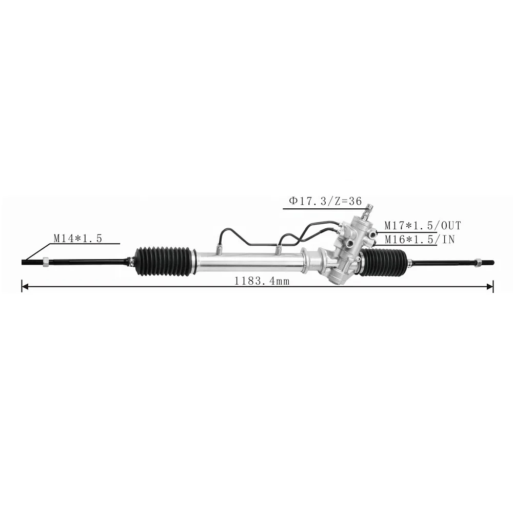 Steering Rack Manufactory Hydraulic Power Oem No.44250-12232 Steering ...