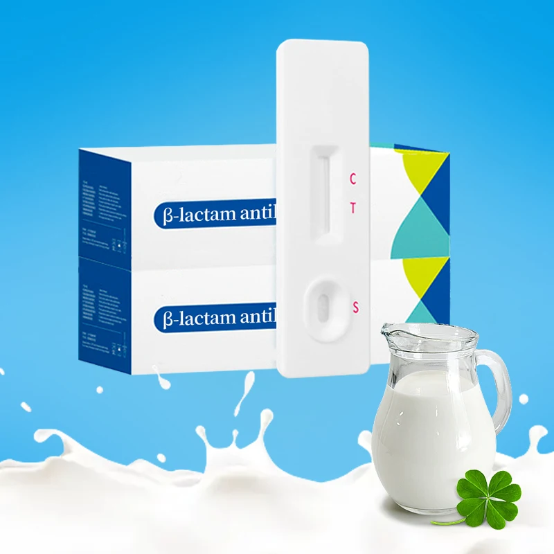 Milk Beta Lactams Rapid Test Kit Food Residue Fast Strip Beta Lactams ...