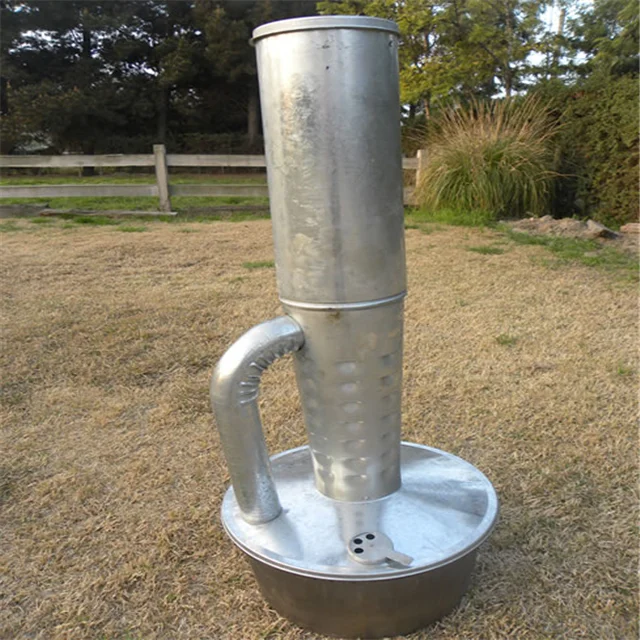 Smudge Pot with Wooden Stand for Orchard and Vineyard | Ideal Outdoor ...