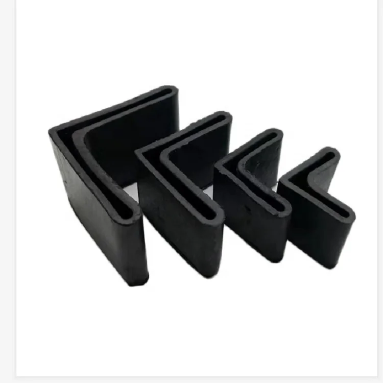 L-shaped Rubber Furniture Leg Pads & Covers - Oem/odm Available