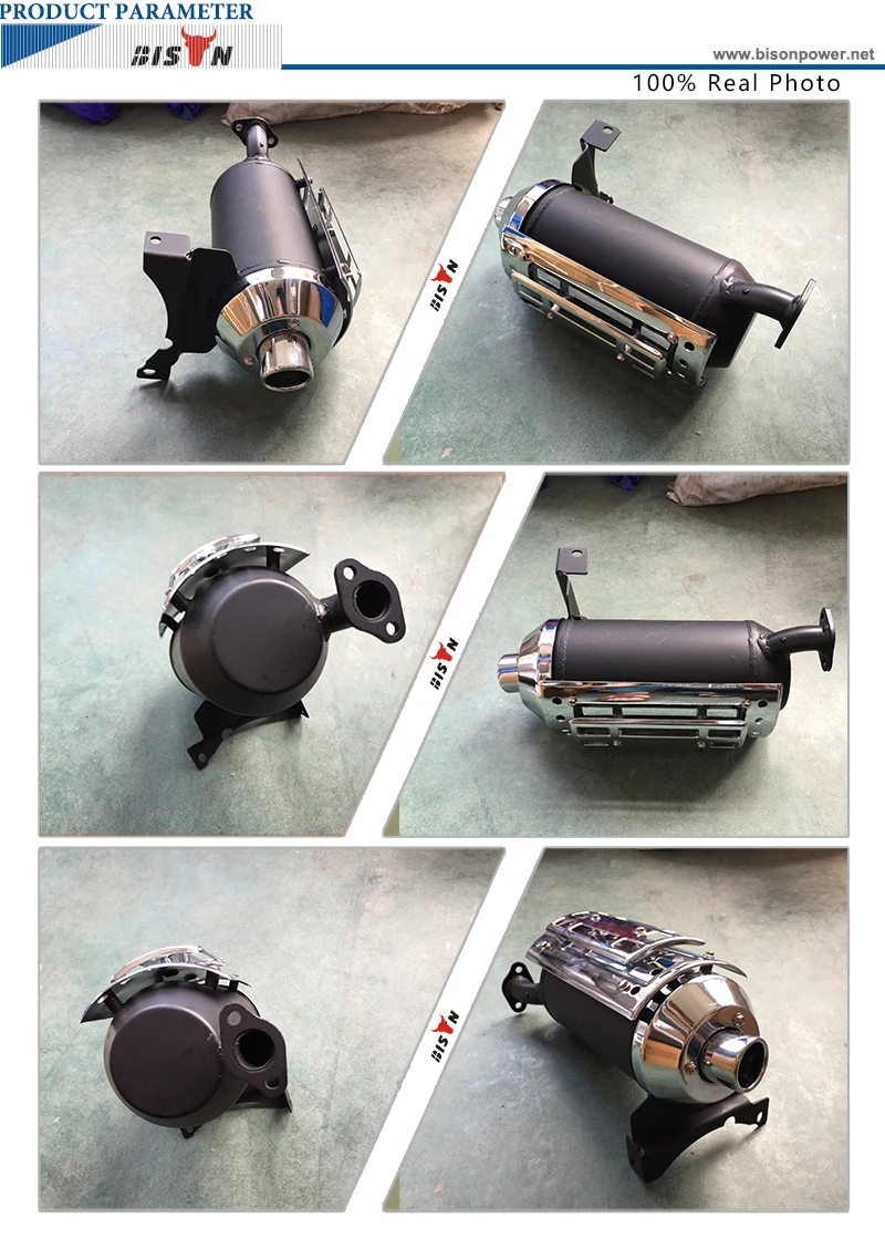 Muffler Exhaust Assembly With Manifold 173f 177f Fits Bs240 Bs270 - Buy ...