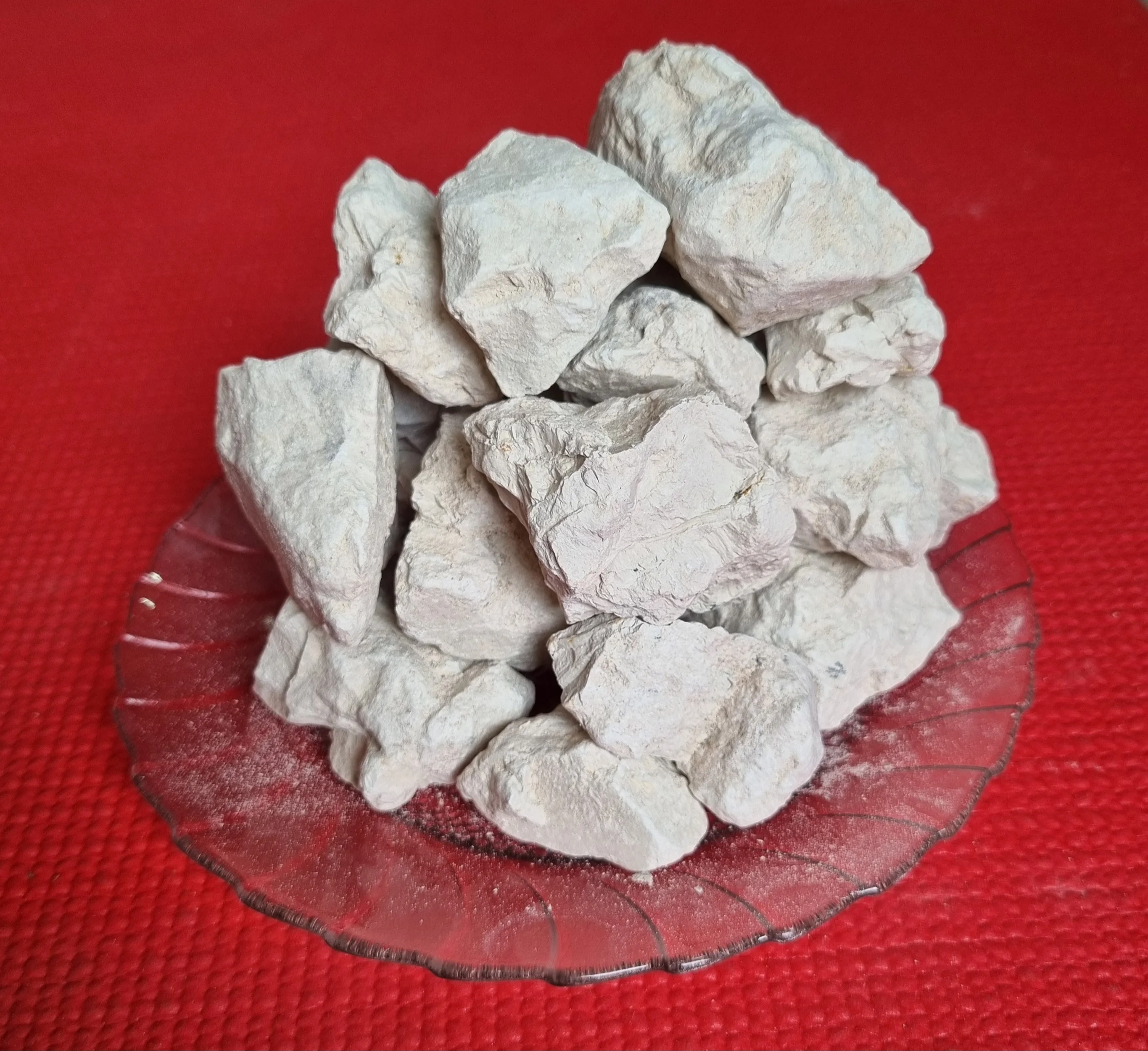 Best Price on Premium Quality Raw Unwashed Kaolin Lumps for Ceramic Use